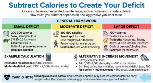 How to Calculate Your Calorie Deficit (And Actually Stick to It)